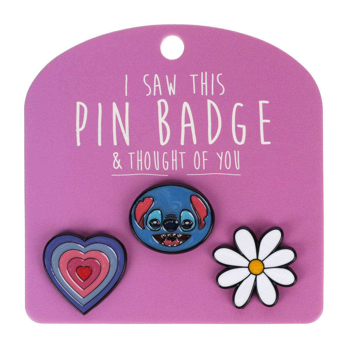 Set Of 3 'Stitch' Pin Badges – Stands Out Ltd
